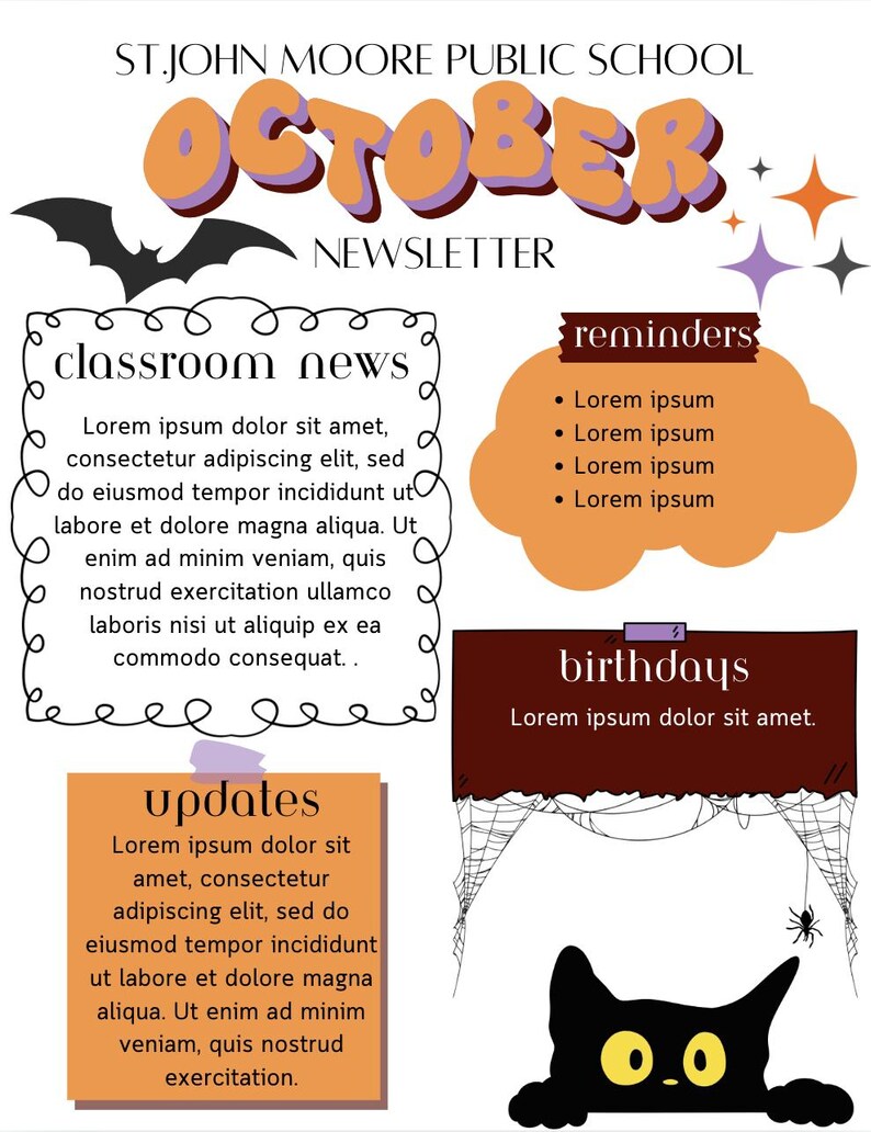 12 Month Newsletters - Etsy