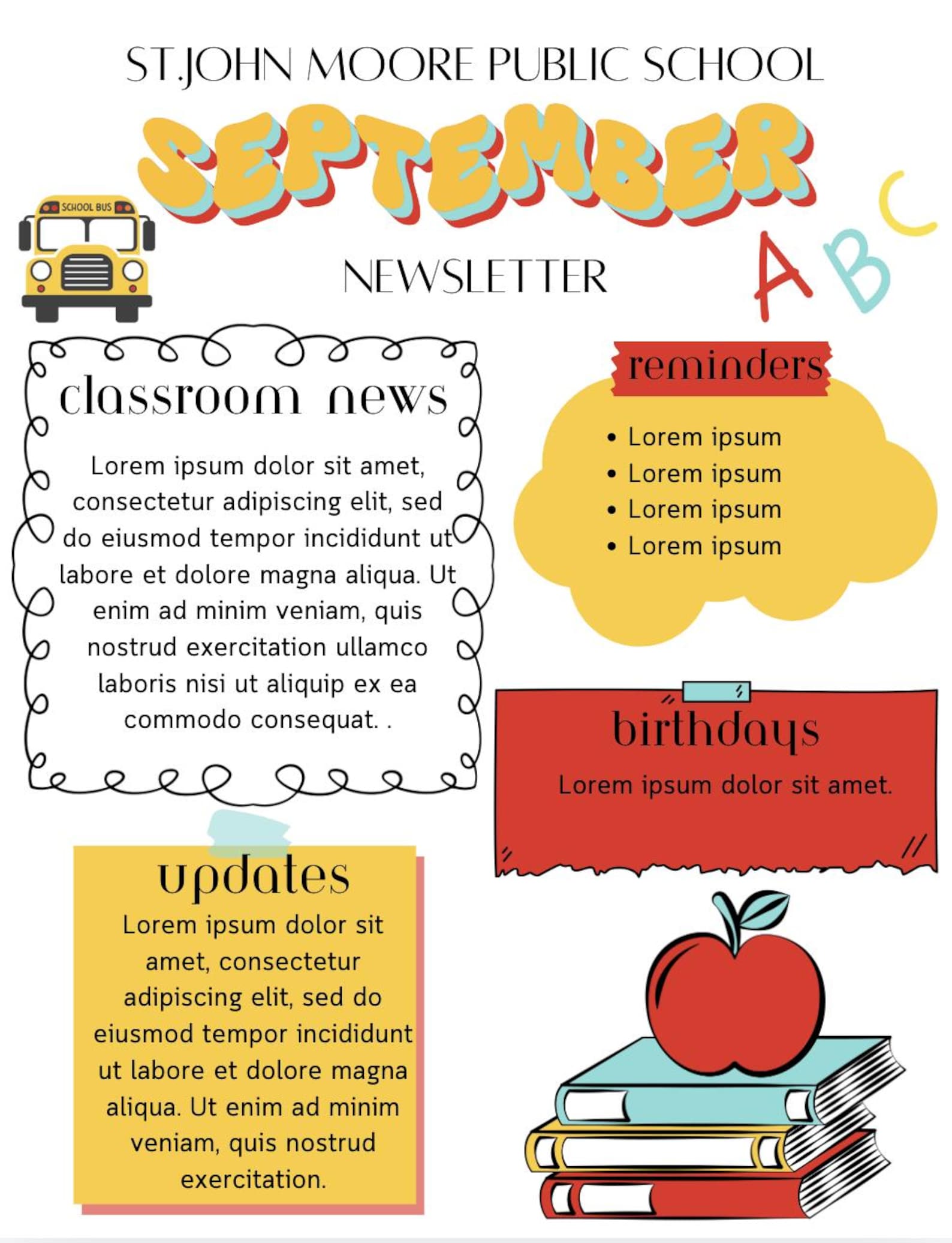 12 Month Newsletters - Etsy