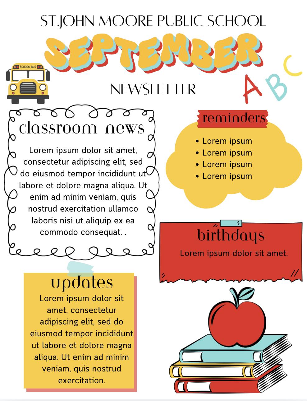 12 Month Newsletters - Etsy