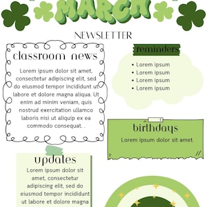 12 Month Newsletters - Etsy