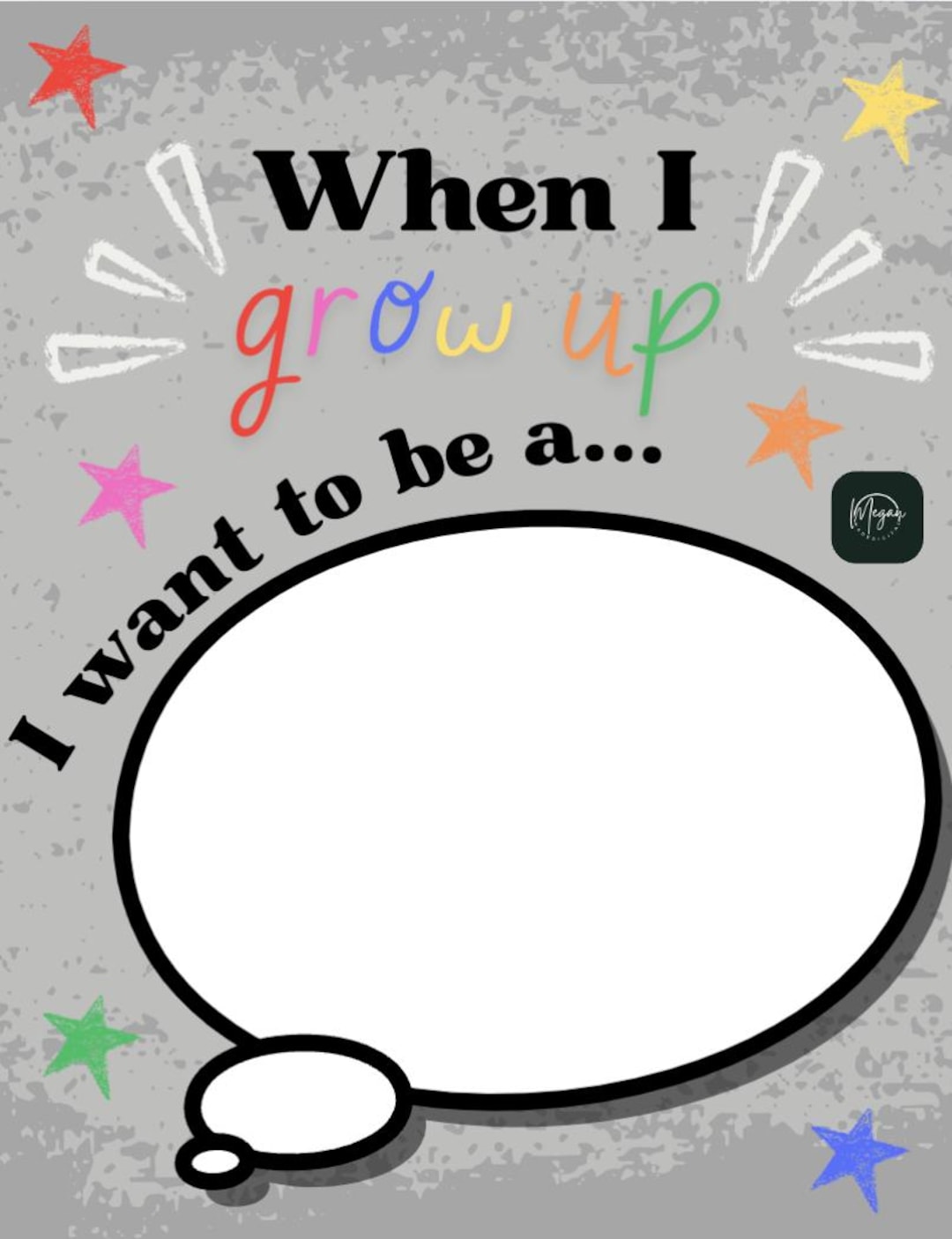 When I Grow up Poster - Etsy