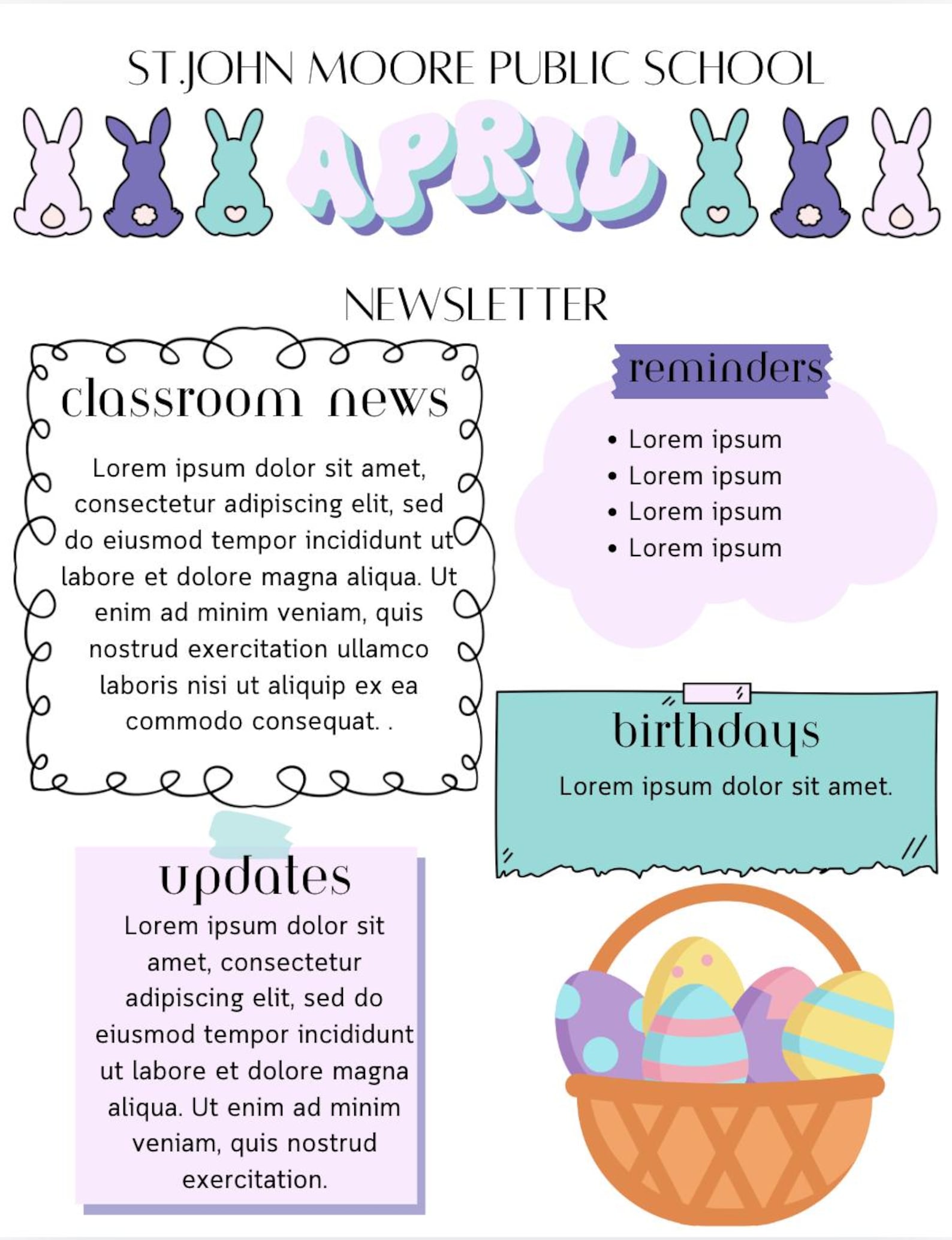 12 Month Newsletters - Etsy