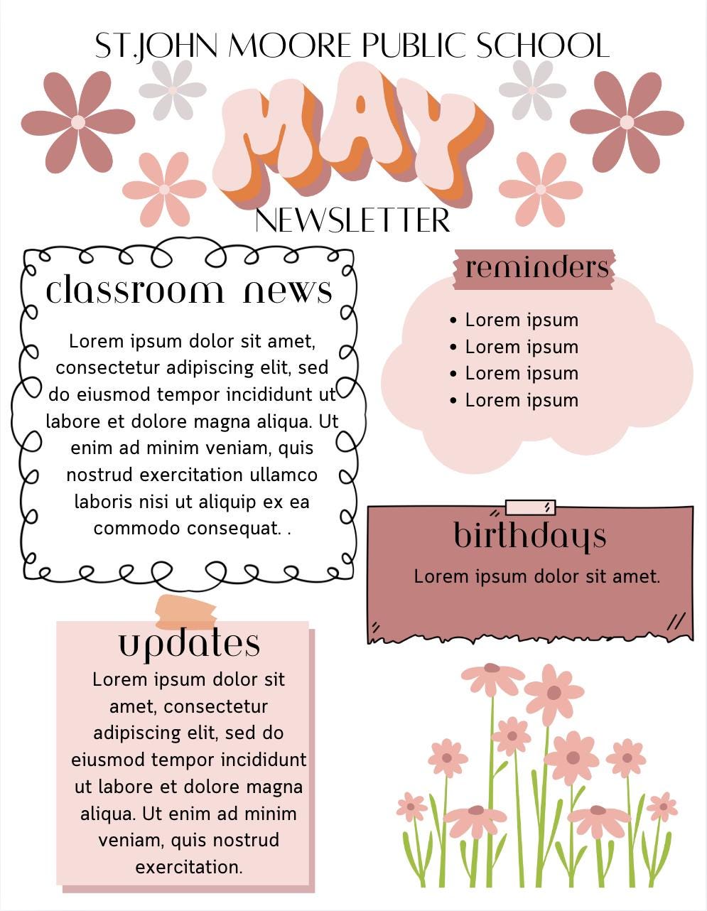 12 Month Newsletters - Etsy