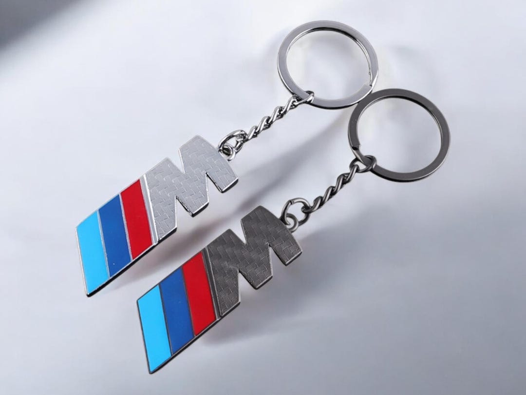 BMW M Key Fob With BMW M Logo Featuring the Typical BMW M Colors. - Etsy