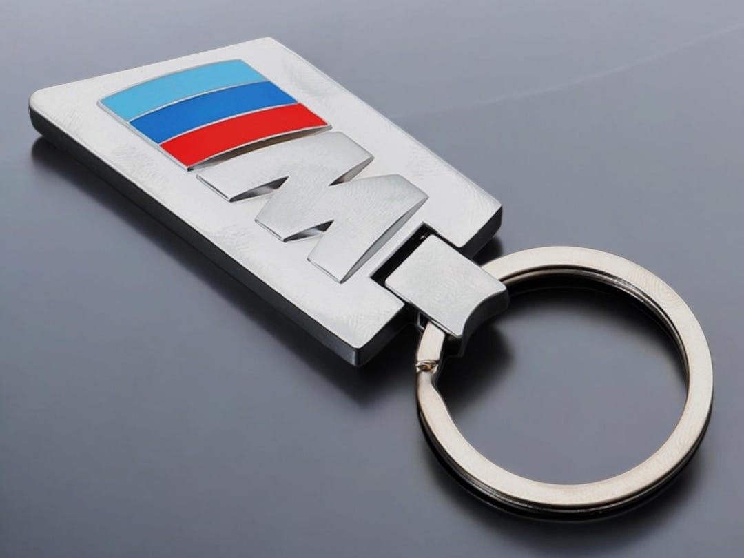 Bmw M Key Ring With BMW M Logo and the Typical BMW M Colors, Made of Metal. - Etsy