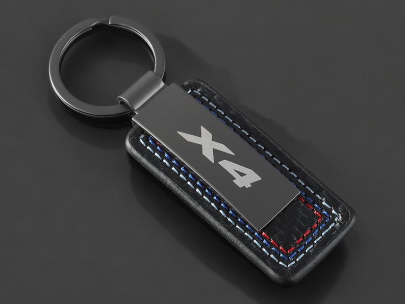 BMW X4 Key Fob in Black With BMW X4 Lettering - Etsy