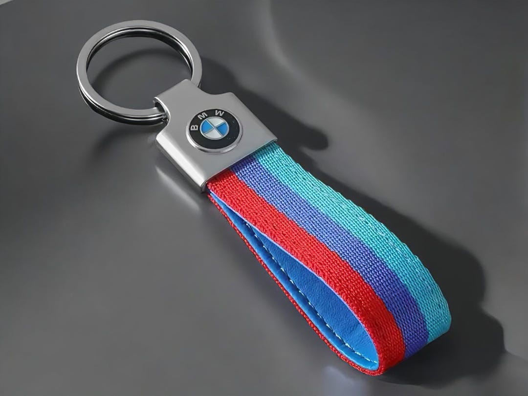 BMW Key Ring With BMW Logo and the Typical BMW Colors. - Etsy