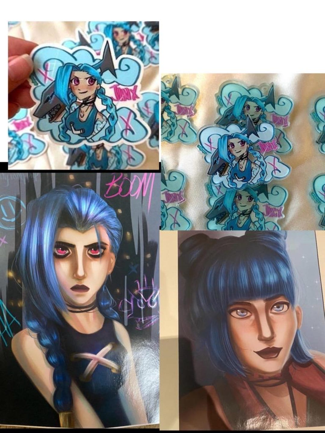 Arcane Jinx/powder Random Bundle of Shop Items Such as Prints ...