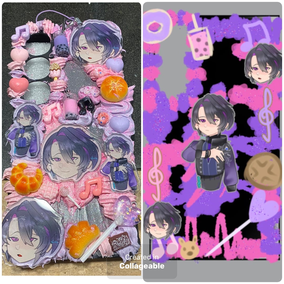 Custom Phone Case Decoden! Any Character- Custom Drawn and Made Phone ...