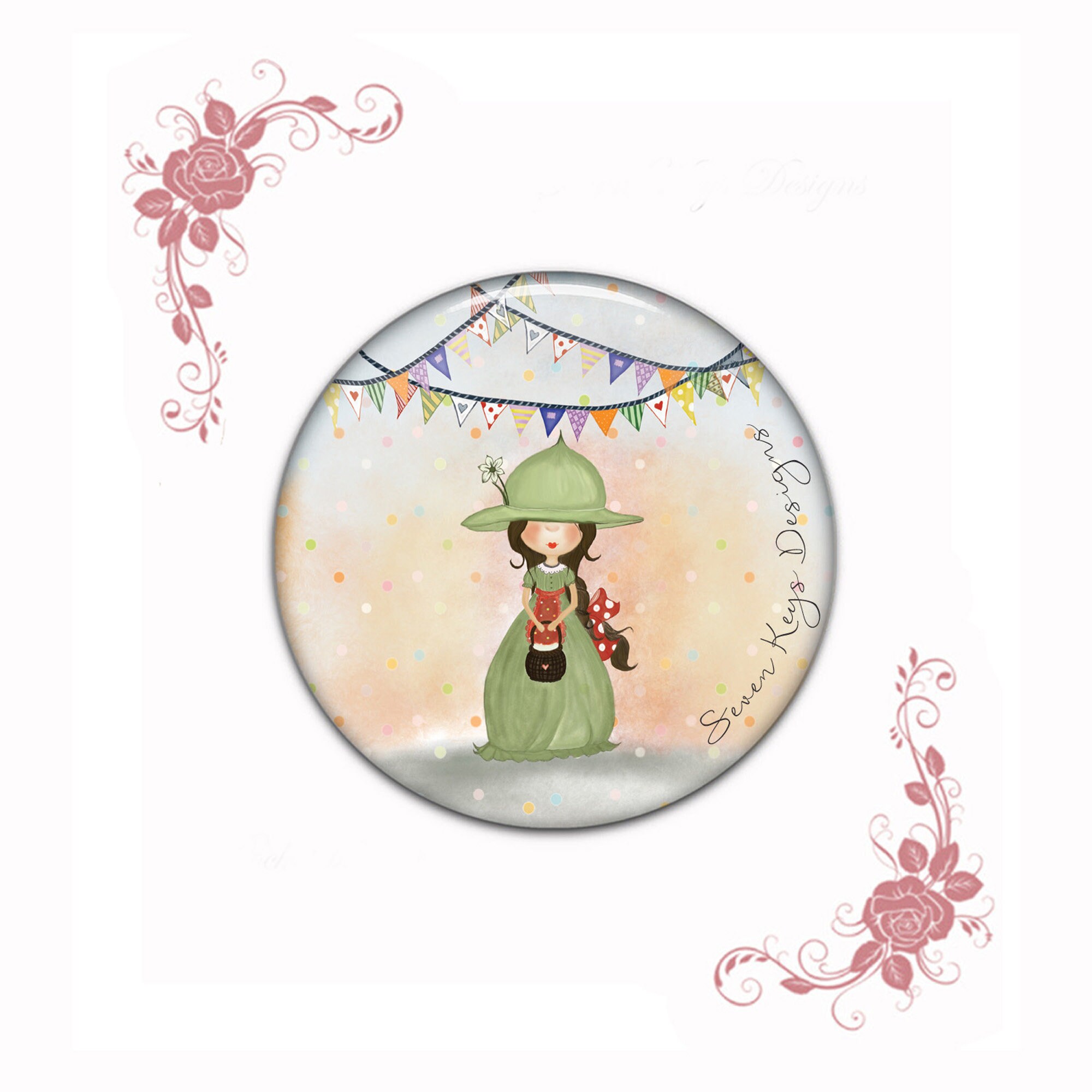 Emily Pocket Mirror Personalized Gifts for Kidsbaptism - Etsy