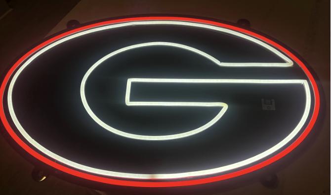 University of Georgia LED Neon Wall Sign - OFFICIALLY LICENSED - Etsy