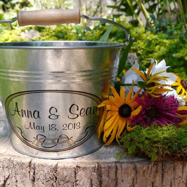 Flower Girl Bucket - Etsy