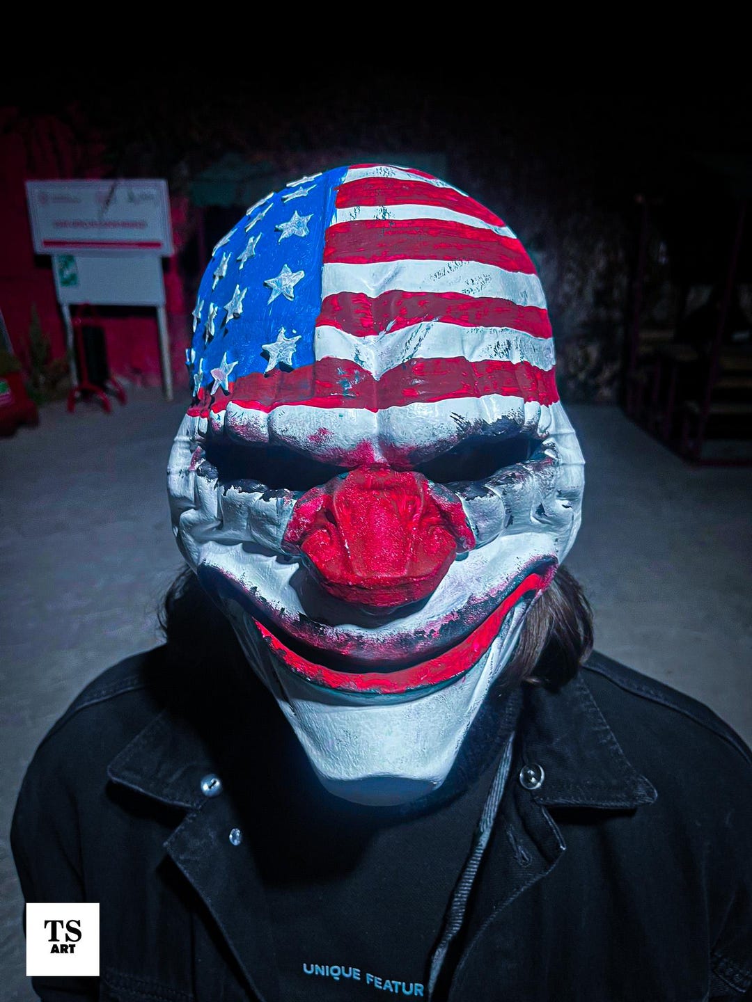 Payday 2 Dallas Mask Premium Painted and Varnished Payday 2 Dallas Game ...