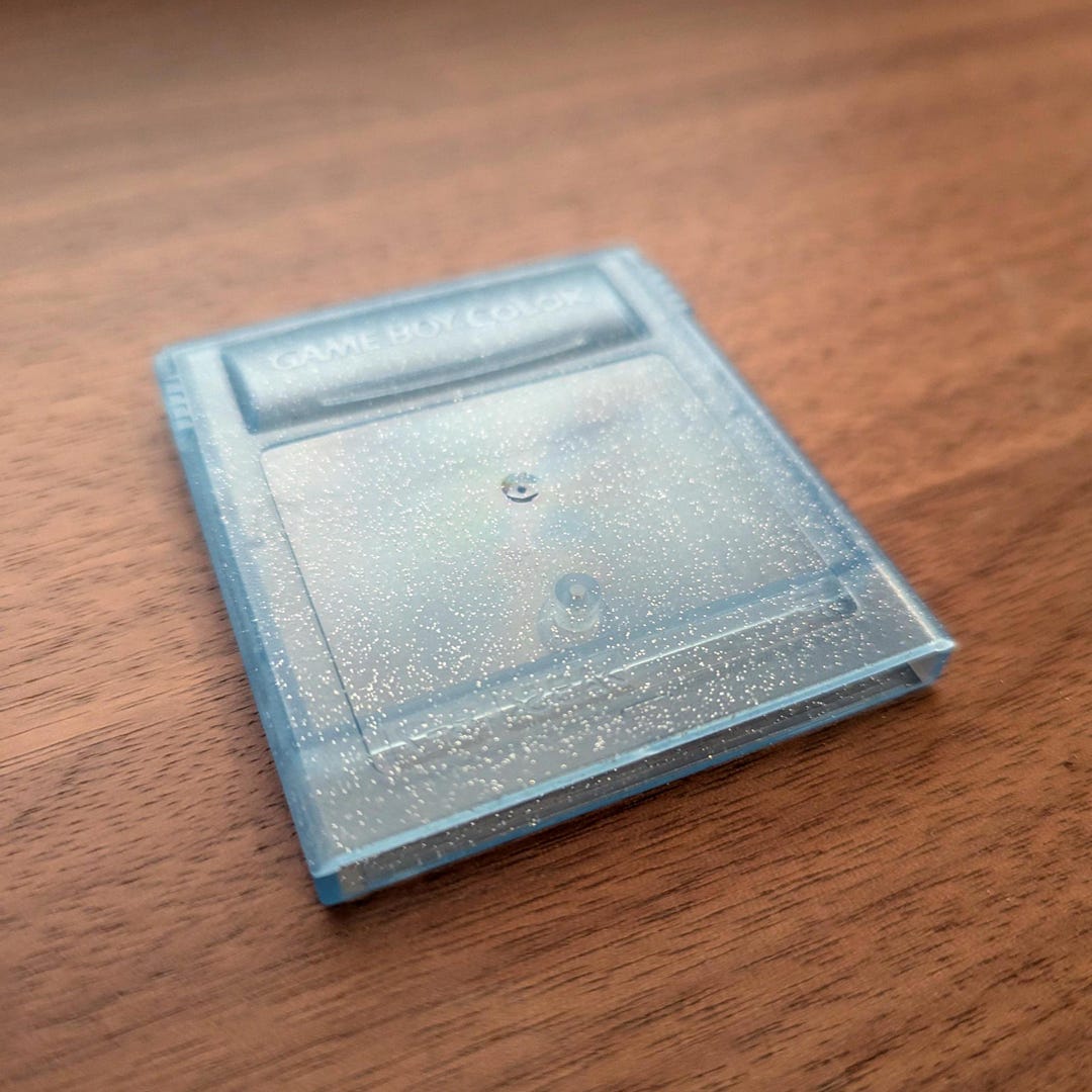 Blank Game Boy Colour Cartridge Shell - Crystal - Etsy