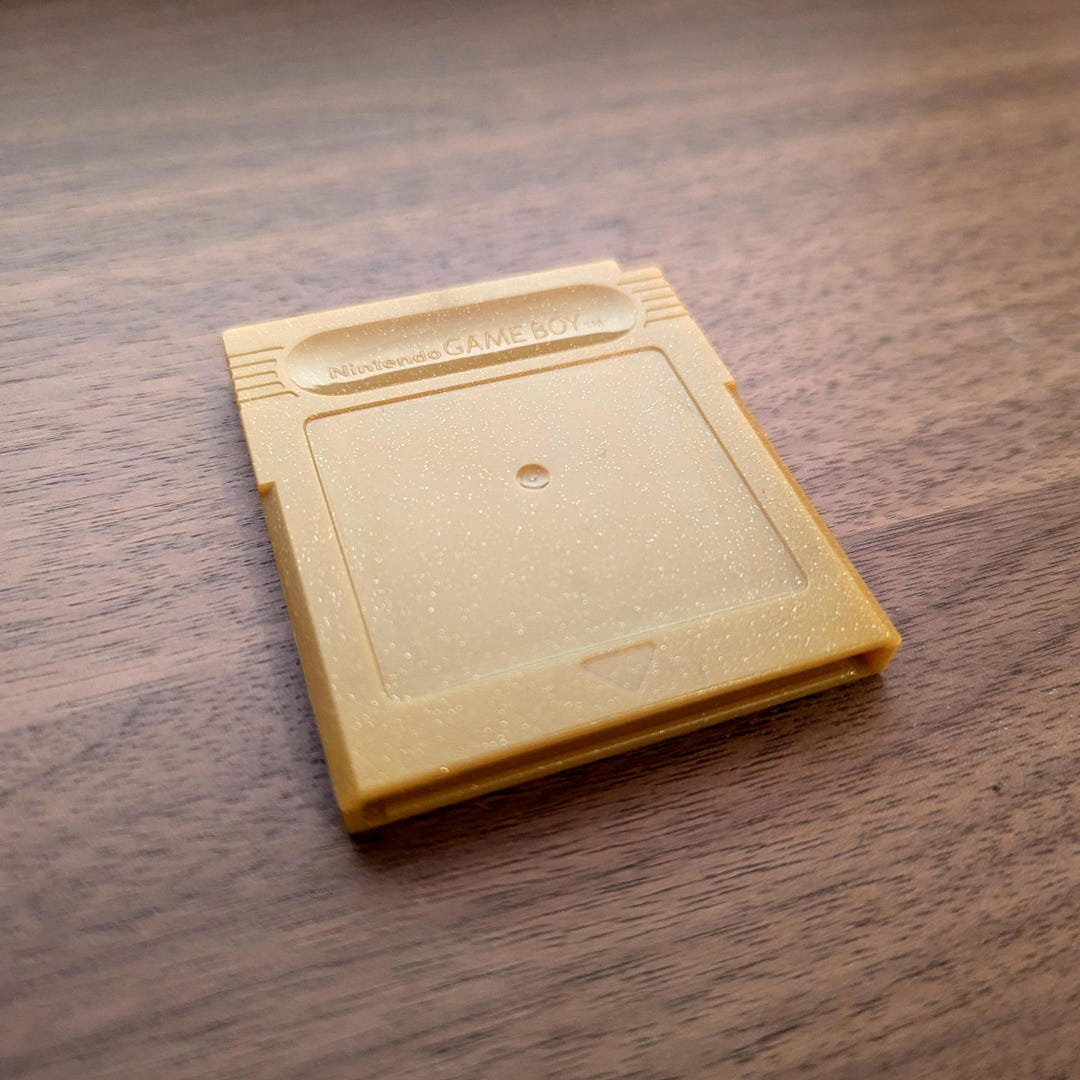 Blank Game Boy Colour Cartridge Shell - Gold - Etsy