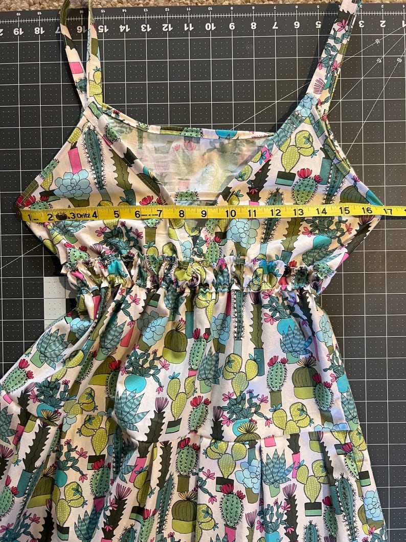 Women’s Cactus Plant Sun Dress - Etsy