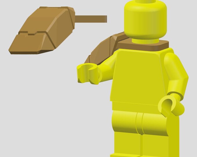 Tau Fire Warrior Pauldron for Lego Minifig - Etsy