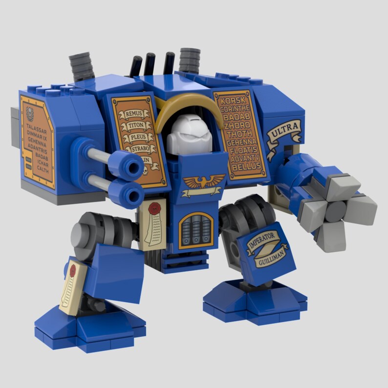 Venerable Dreadnought Lego Warhammer 40K MOC Instructions - Etsy