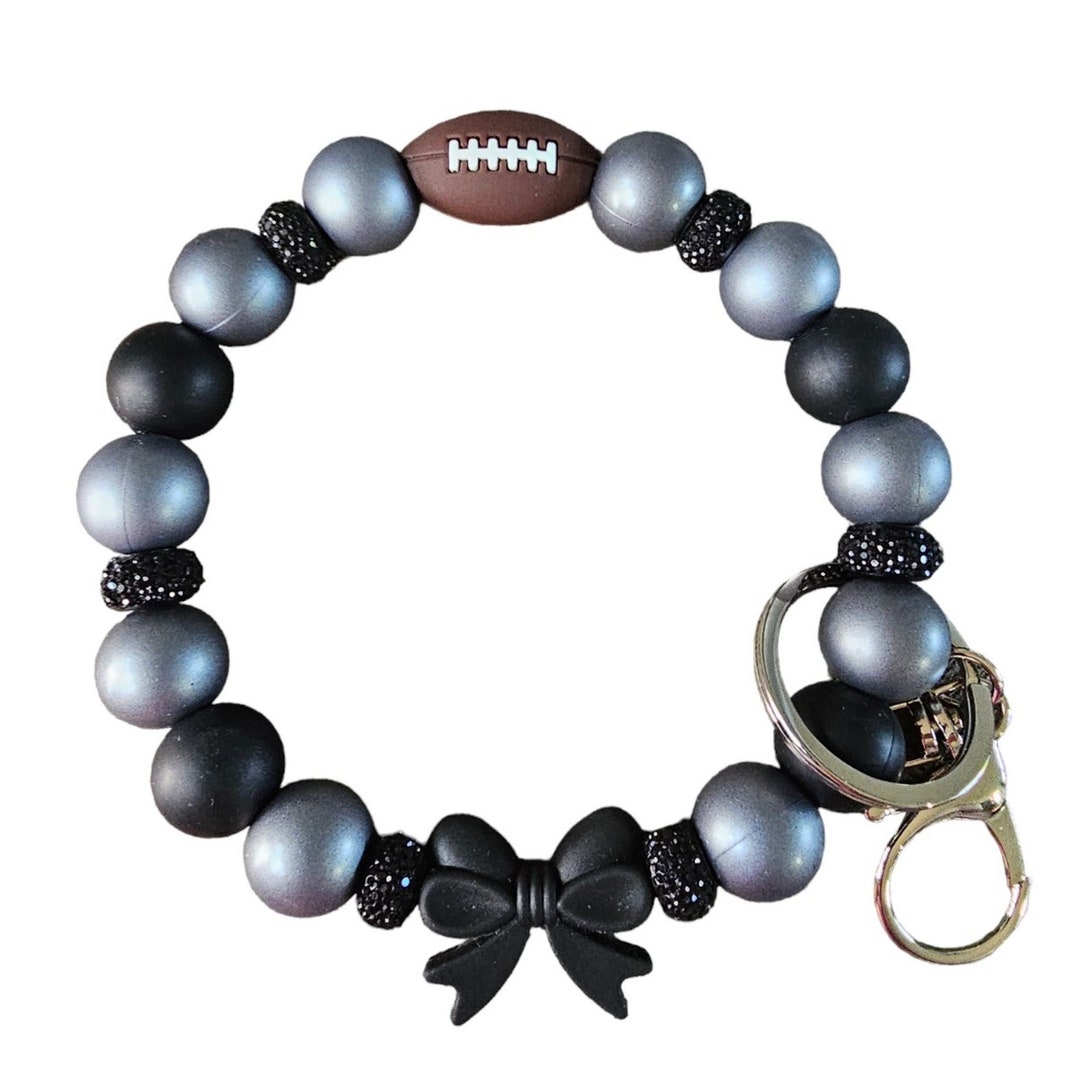 Las Vegas Raiders Inspired Keychain Las Vegas Raiders - Etsy