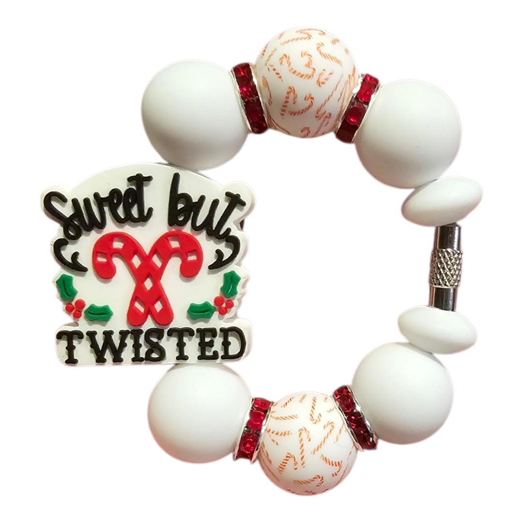 Candy Cane Stanley Cup Charm, Stanley Cup Accessories, Christmas ...