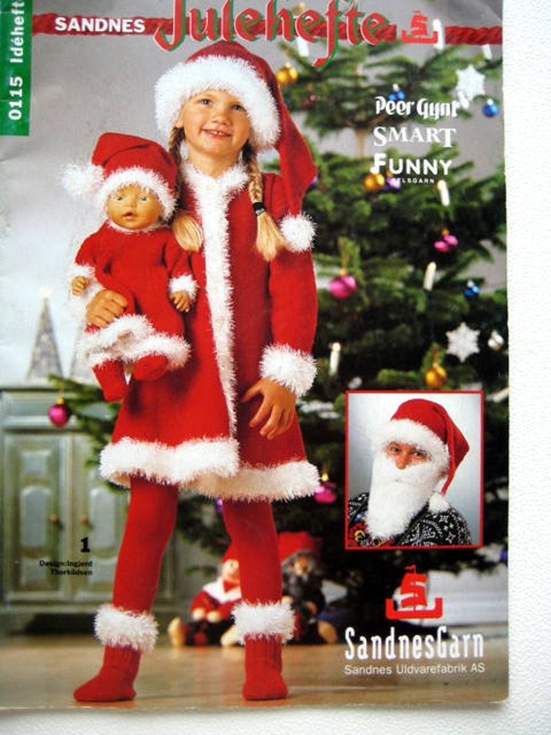 Sandnes Knitting Pattern Booklet 115 in English-christmas ...