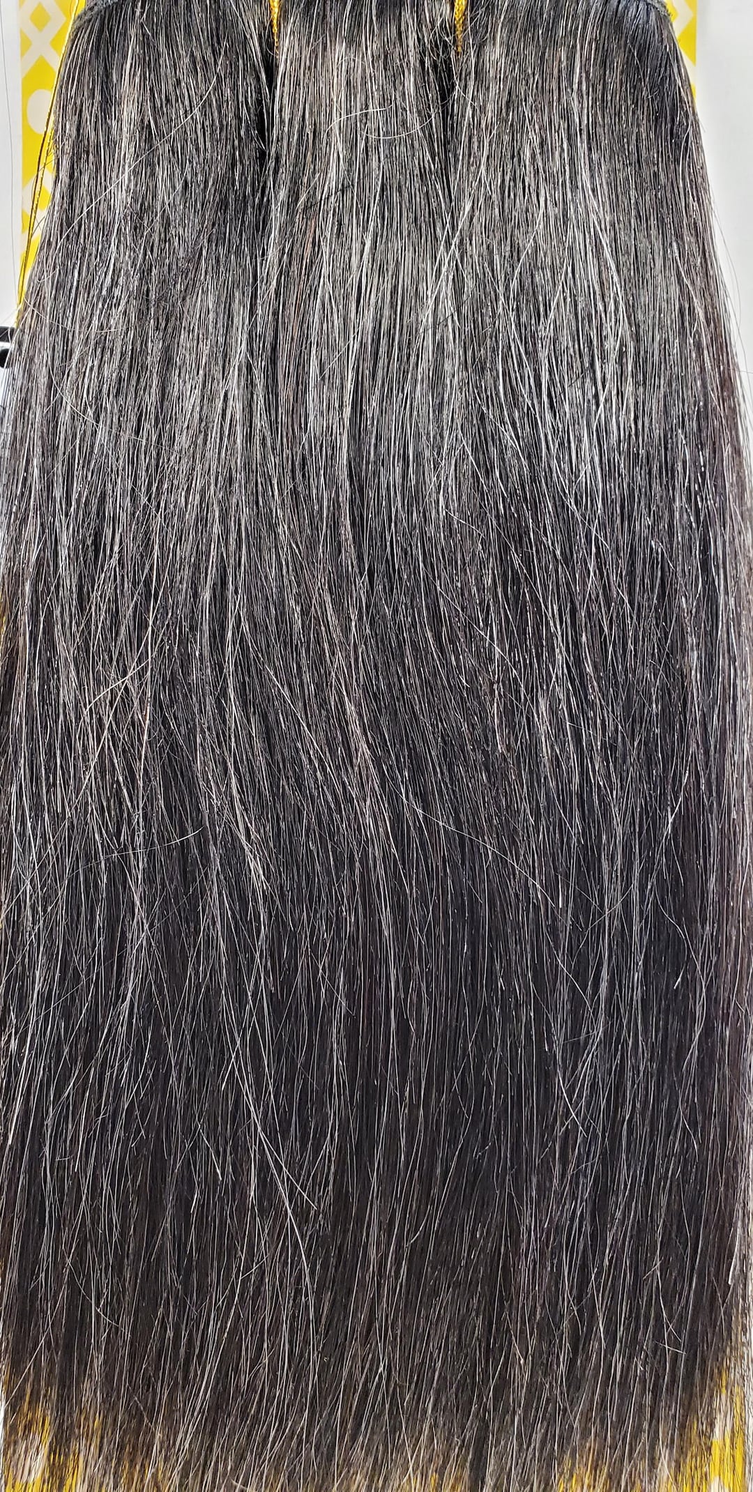 8 INCH #280 Human Salt and Pepper 100% Human Weave Hair 8 Inch ...