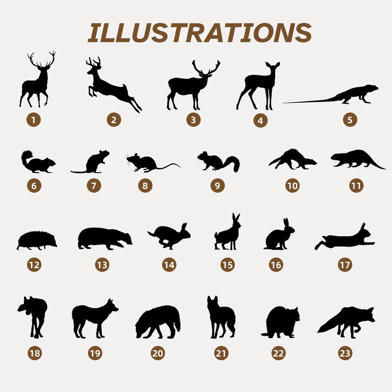 Personalized Animal Silhouette Notepad | Woodland Animal Notepad ...