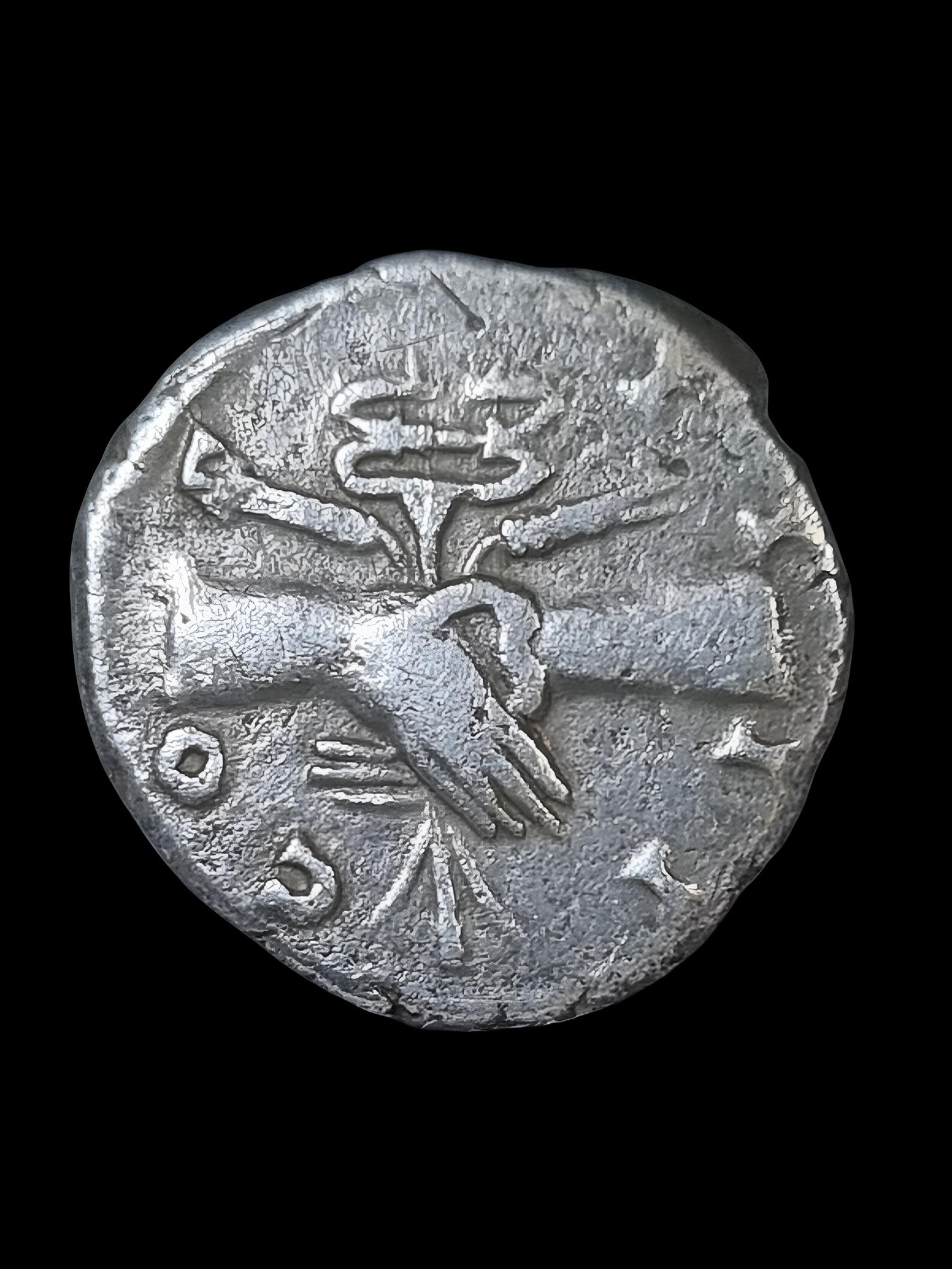 Authentic Antoninus Pius Denarius – COS IIII, Clasped Hands With ...