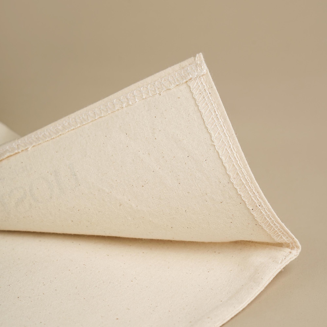 50pcs Beige Cotton Envelope Dust Bags: Custom Logo With String HBM-402 ...