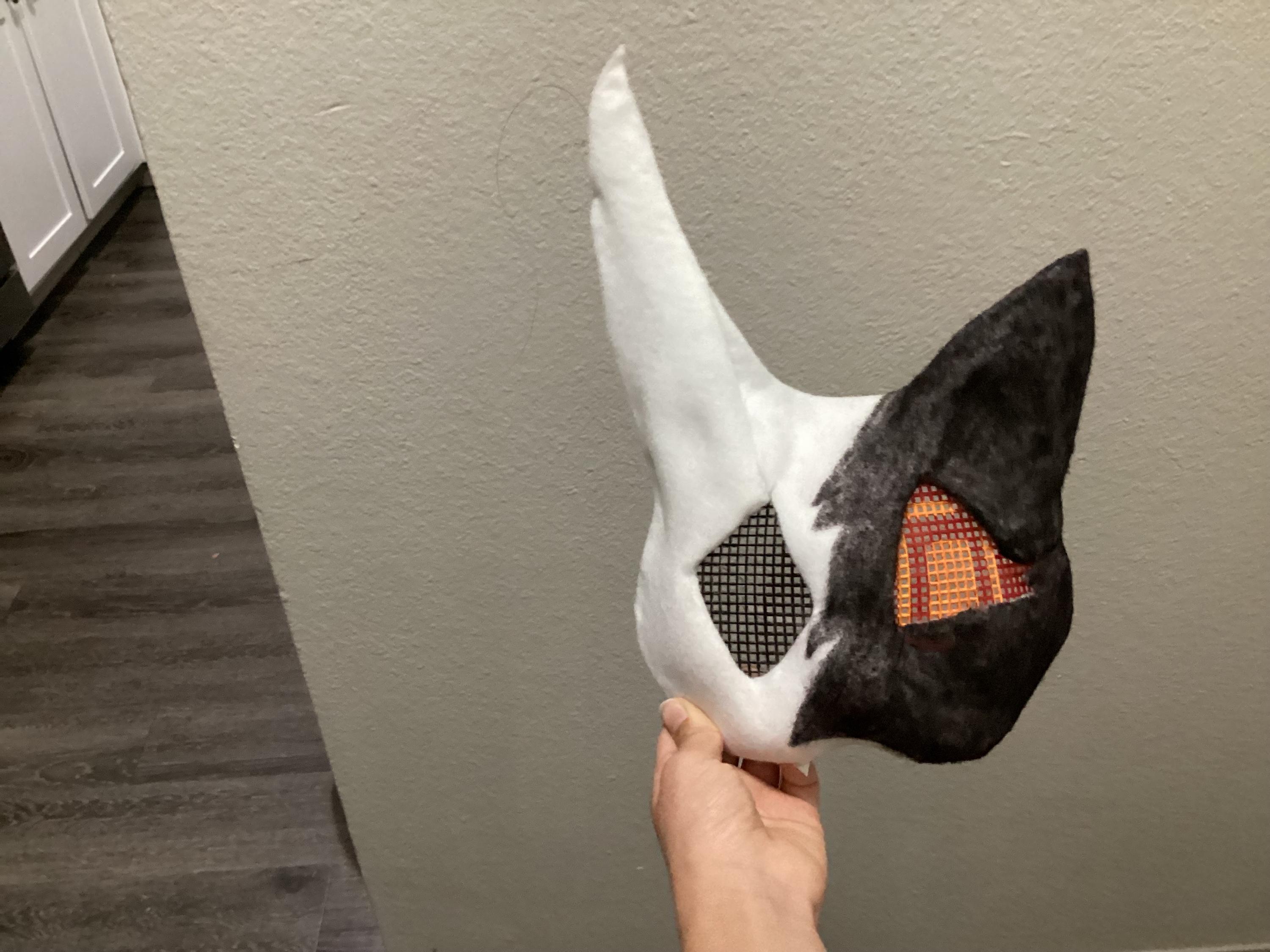 Folly Mask for a Roblox Game Kind of Like a Demon - Etsy