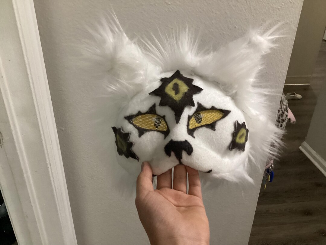 Angel Cat Mask (not Made by Me) Check Description - Etsy