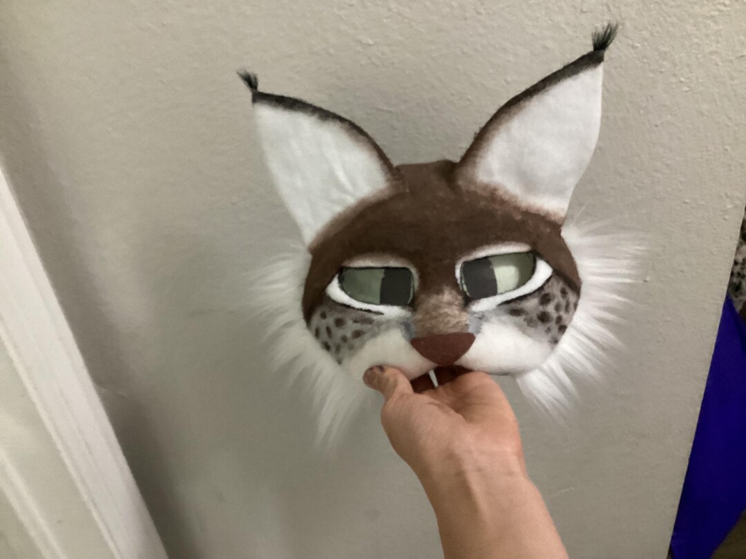 Lynx Mask - Etsy