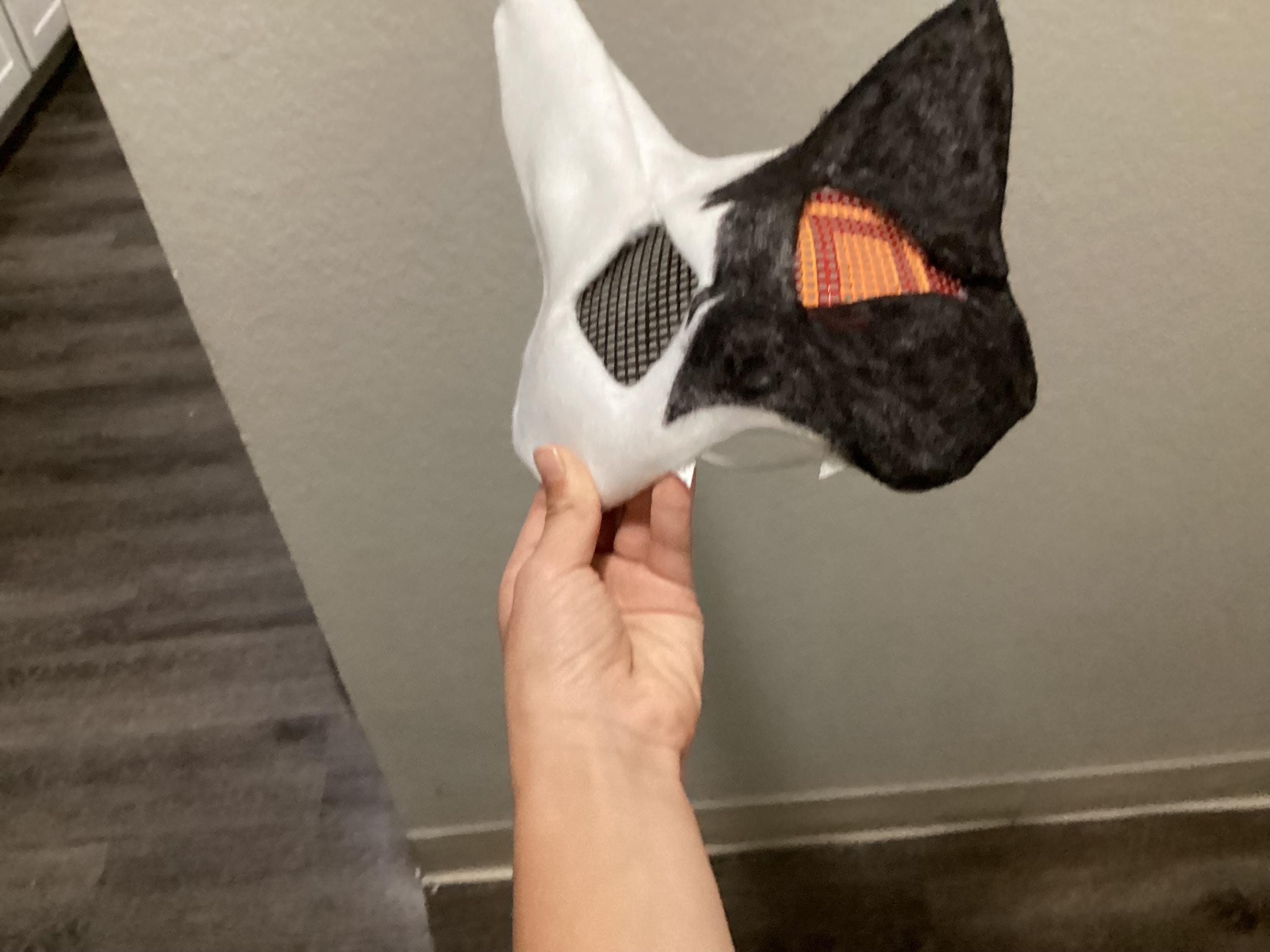 Folly Mask for a Roblox Game Kind of Like a Demon - Etsy