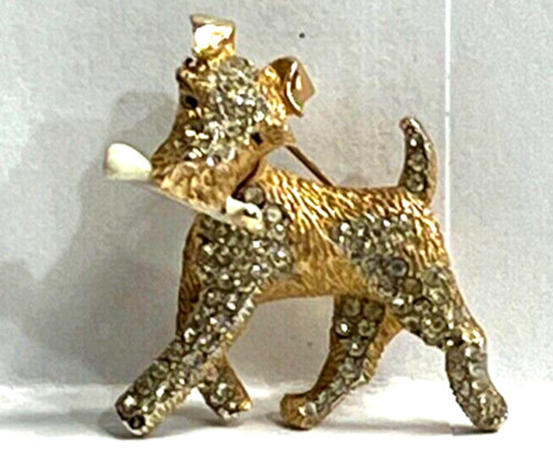Vintage Very Rare Marcel Boucher Wire Terrier Brooch - Etsy