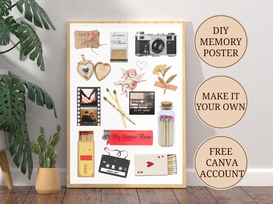Custom Decorative Matchbox Wall Art for Thoughtful Anniversary Gift ...