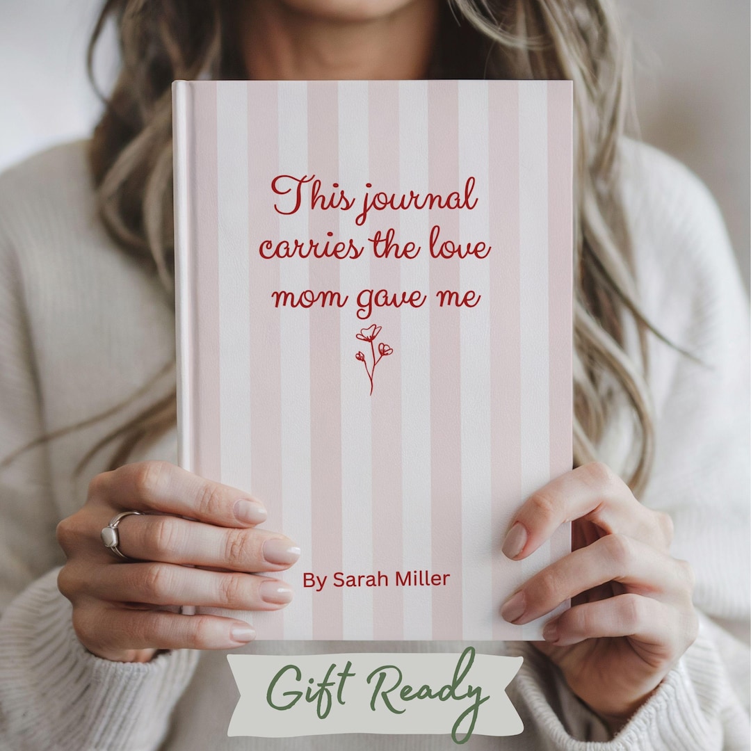 Personalized Grief Memorial Journal Gift, Remembrance Notebook Sympathy ...