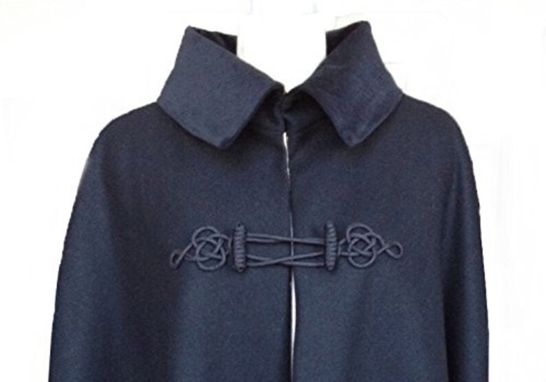 Fdr's Boat Cloak Roosevelt Yalta Naval Black Wool Cape - Etsy