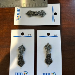 Cloak Cape Small Clasp Closure, Gold and Silver Clasps for Sewing Doll ...