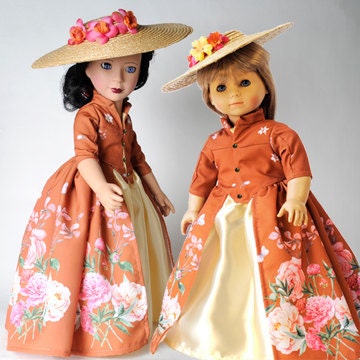 Outlander Fabric and PDF Pattern DIY Bundle for Claire in Paris Doll ...