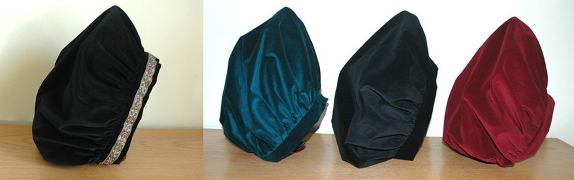 Velvet Hat Medieval Renaissance Nobleman Hats Made in Cotton Velvet of ...