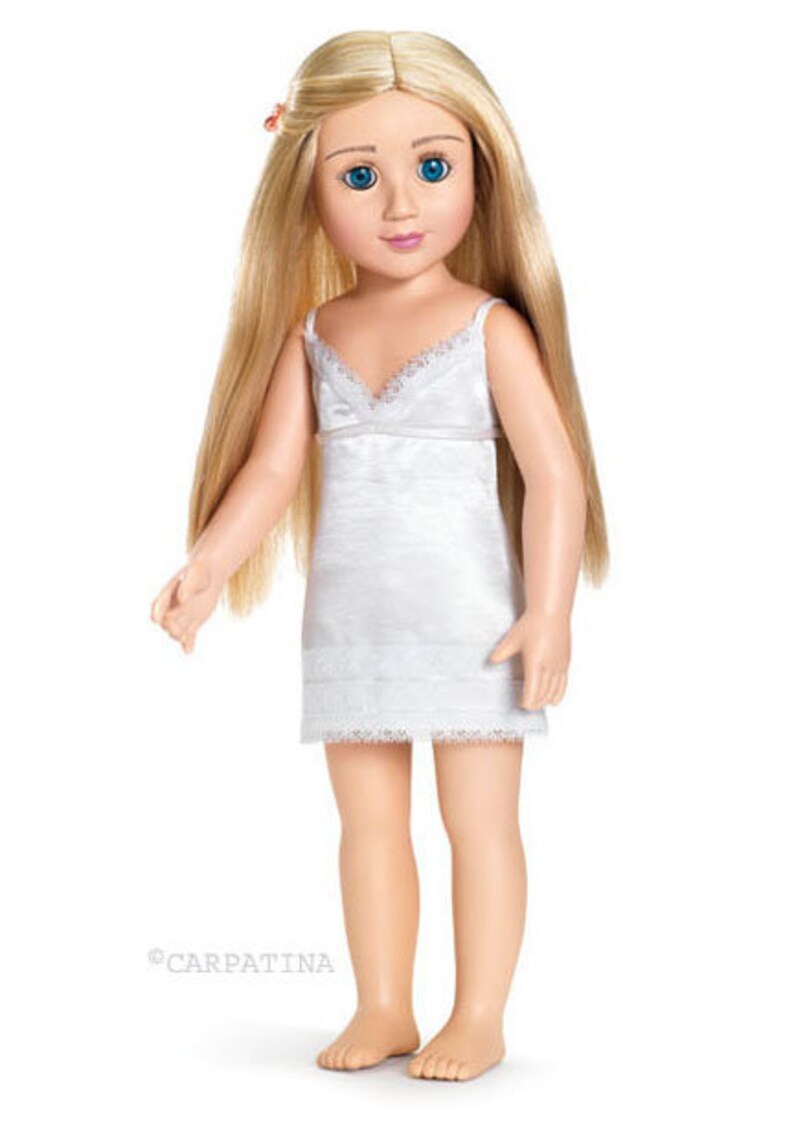 Zoe 18 Inch Doll Made By Carpatina Blonde Hair With Blue Eyes Etsy