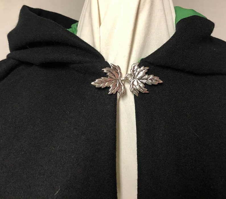 Large Cloak Clasp Cape Closure Silver or Gold Metal, Renaissance or ...