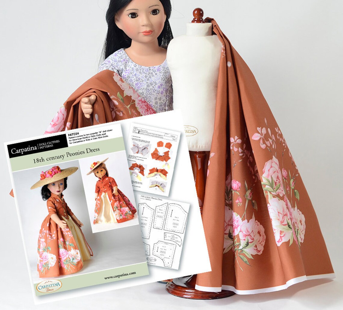 Outlander Fabric and PDF Pattern DIY Bundle for Claire in - Etsy