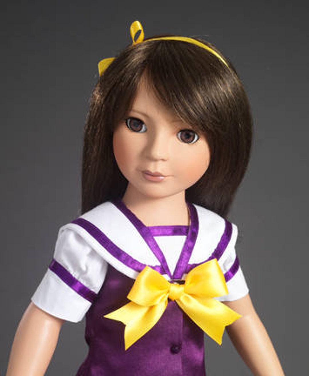 Kohanna 18 Inch Slim Carpatina Doll With Private School Uniform ...