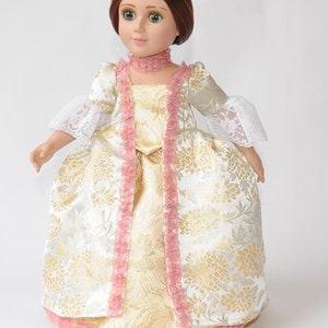 Robe à La Française or Saque Back Dress Pattern Multi-sized for 18 ...