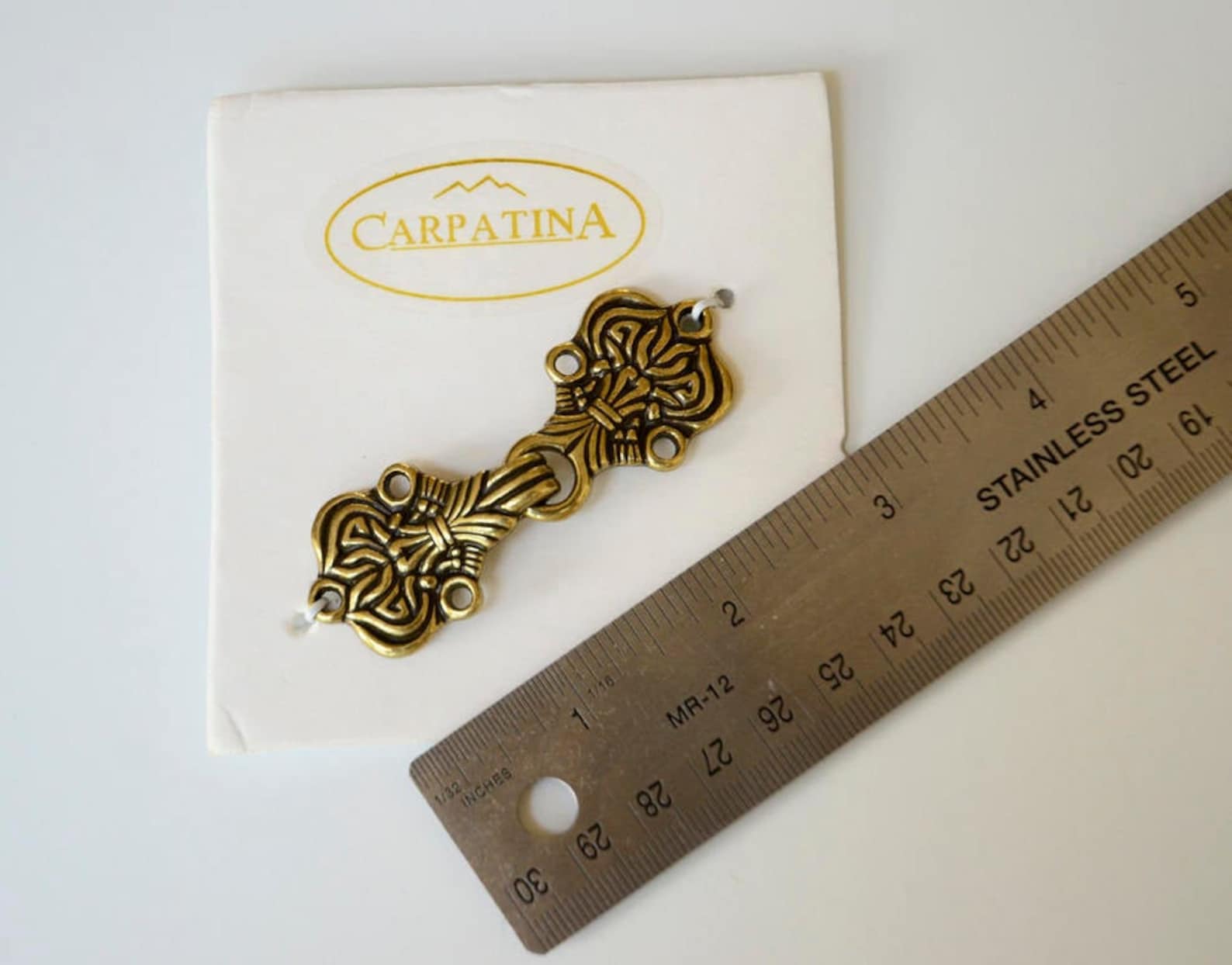 Large Cloak Clasp Cape Closure Silver or Gold Metal - Etsy