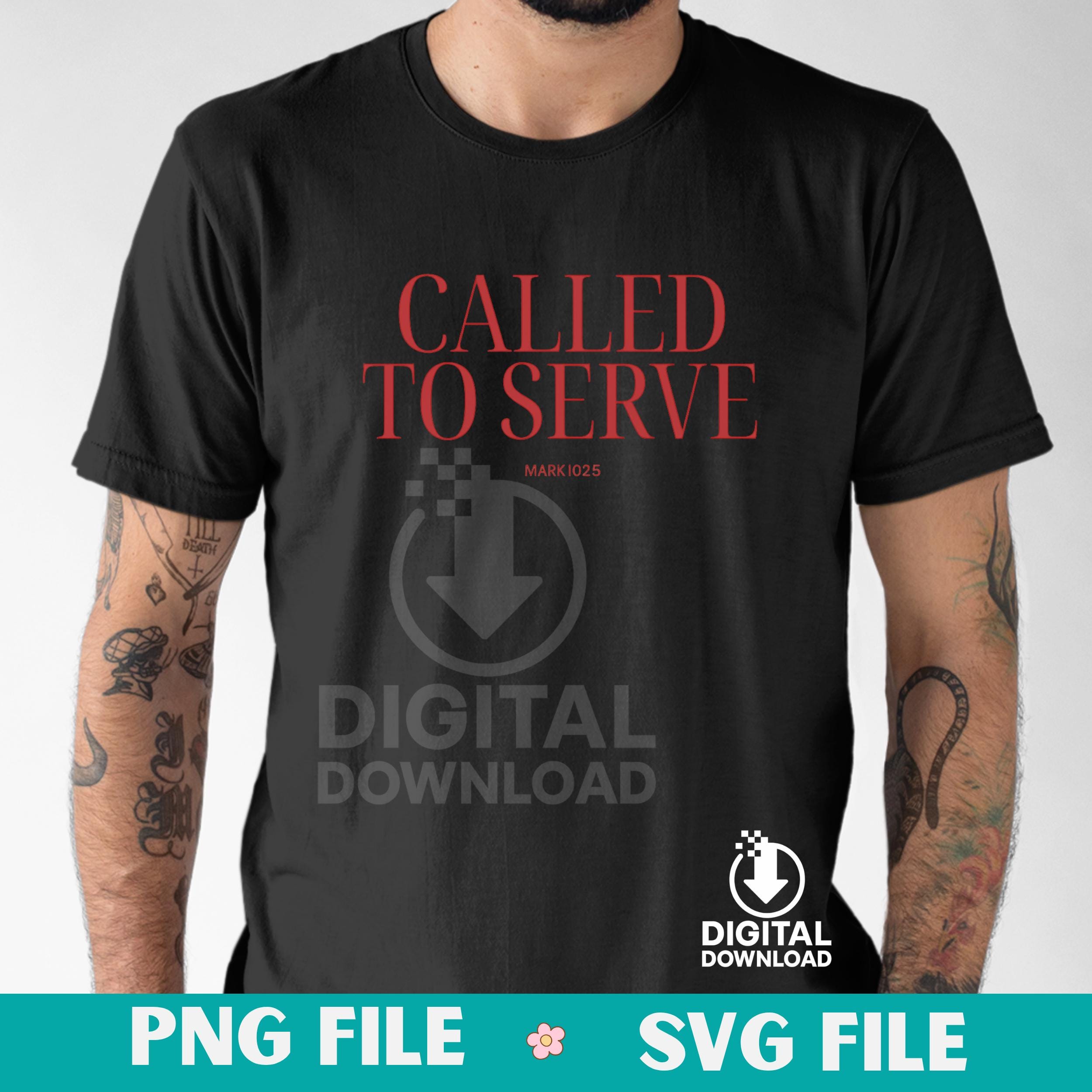 Called to Serve PNG, Christian Faith Digital Download, Religious ...