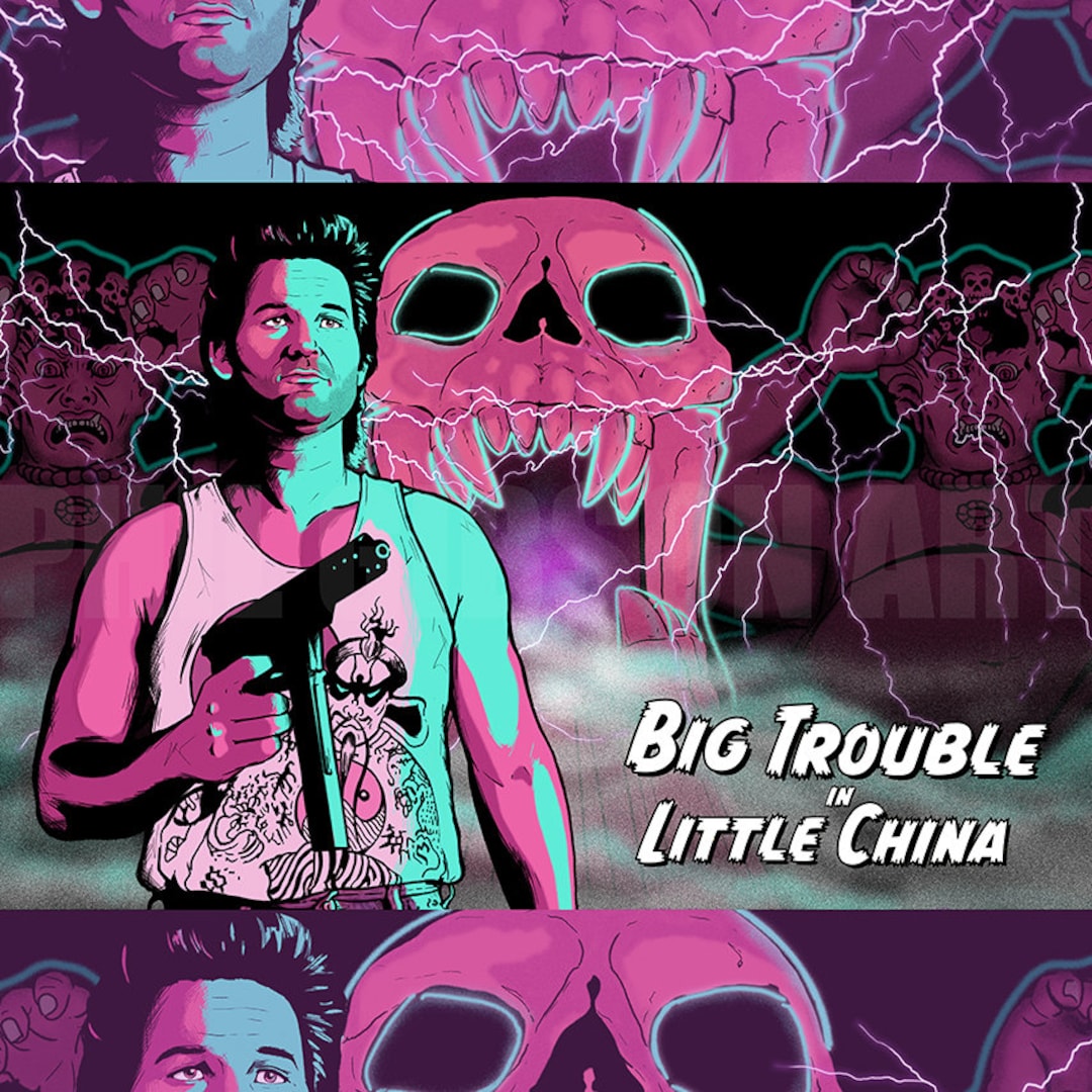 Original "shaking the Pillars of Heaven" Big Trouble in Little China ...