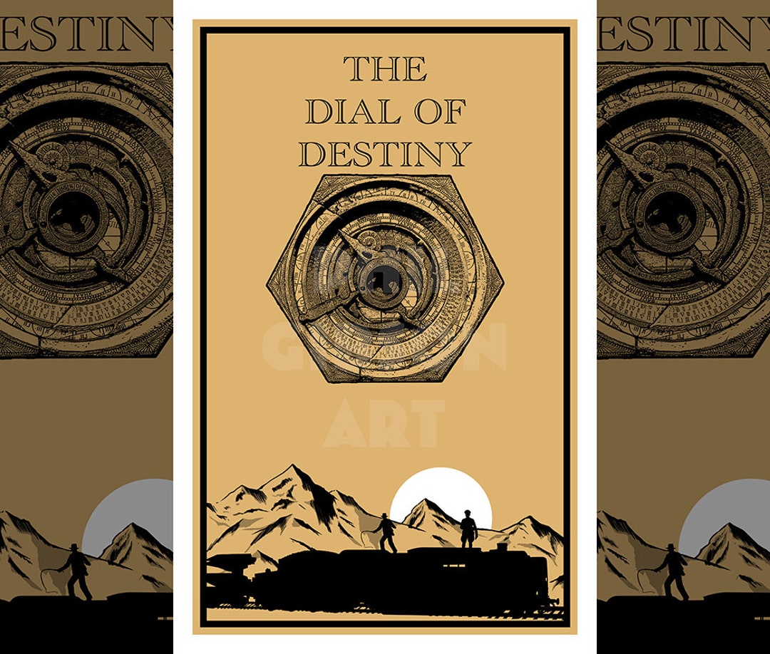Original Dial of Destiny Indiana Jones Giclée Art Print Poster - Etsy