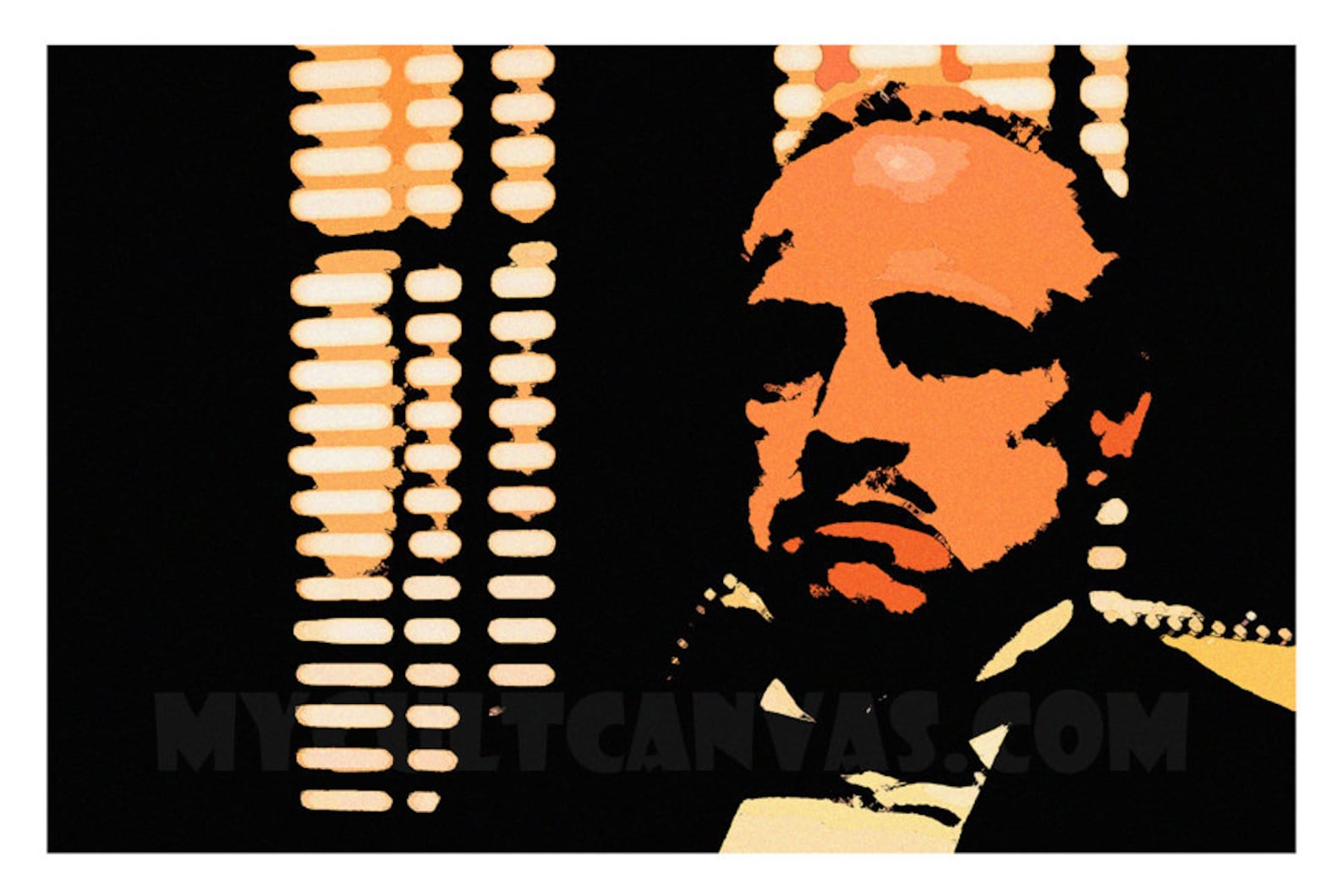 Original 12 X 16 Minimalist don Vito the Godfather Art Poster Print - Etsy